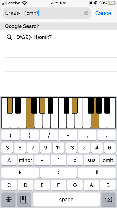 Musical Typing :: Tonality